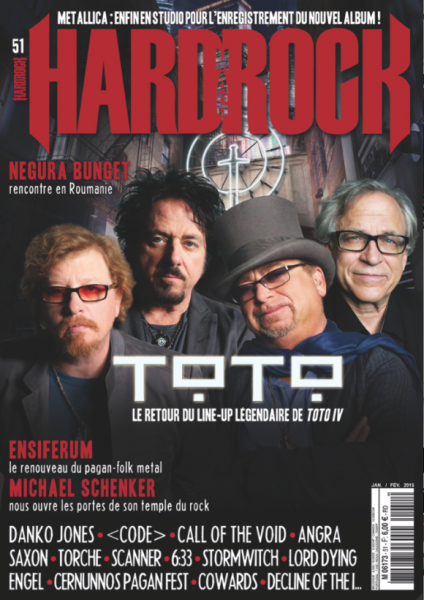Numéros > HARD ROCK MAGAZINE n°51 (févr. 2015)