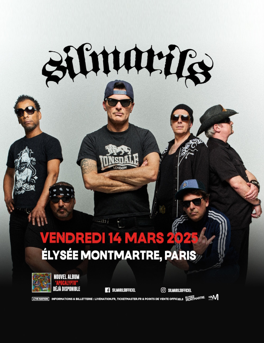 Concerts > Silmarils @ L'Elysée Montmartre - Paris, France [14/03/2025]