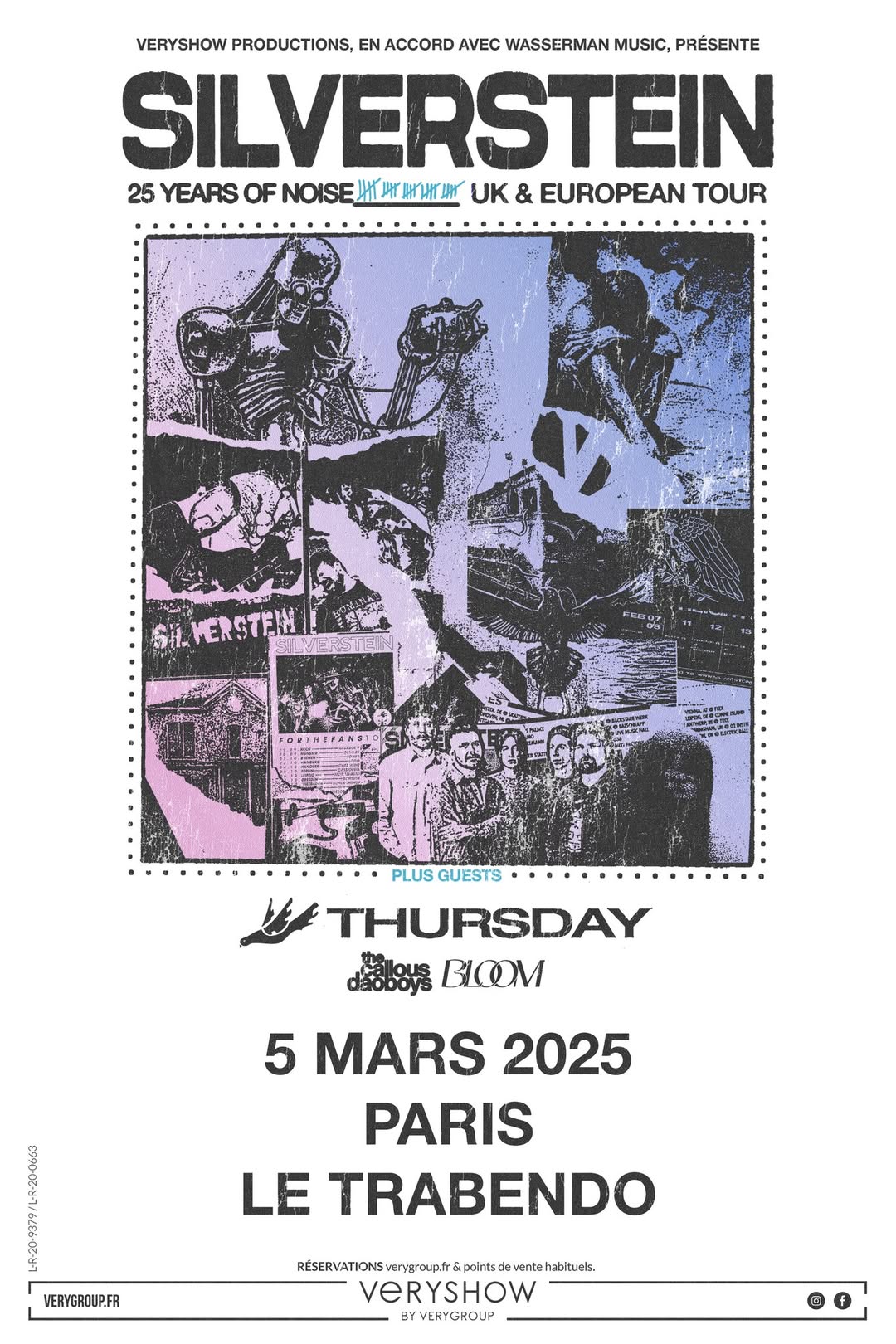 Concerts > Silverstein @ Le Trabendo - Paris, France [05/03/2025]