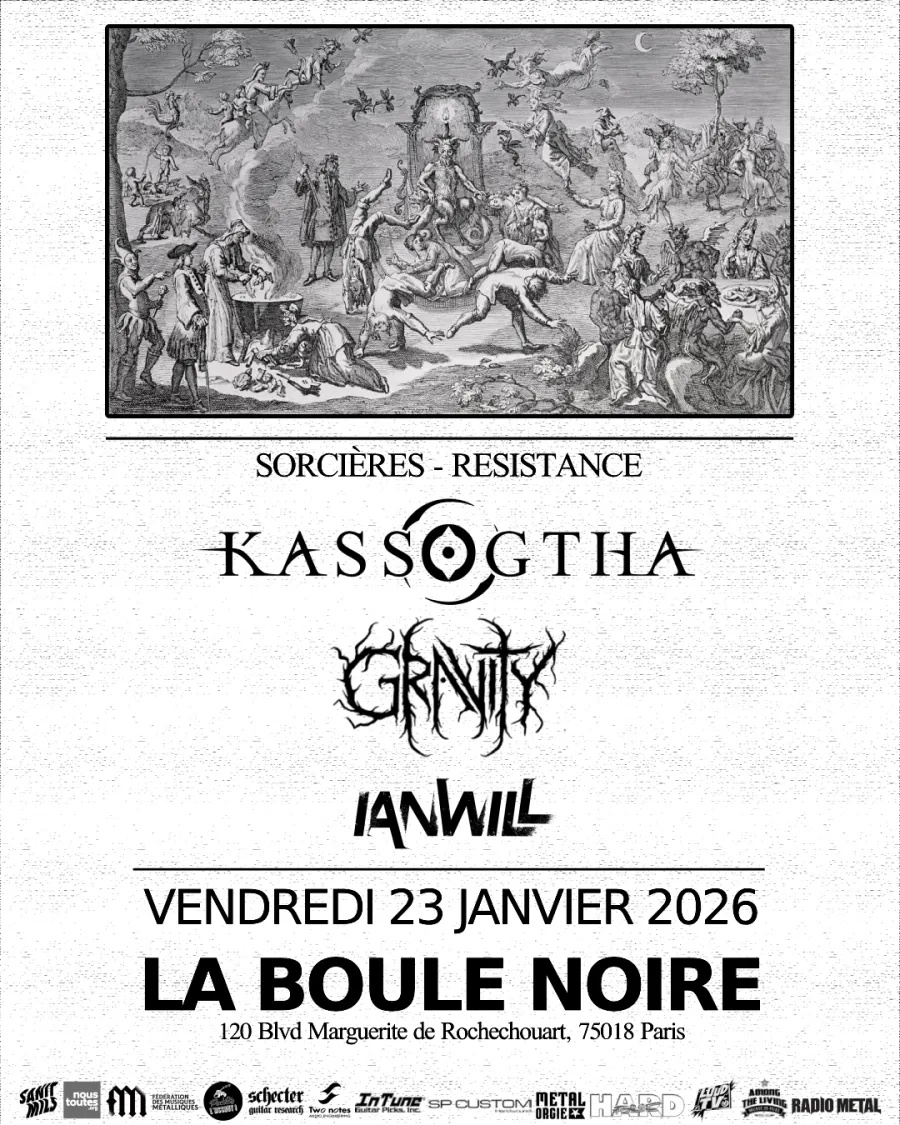 Concerts > Kassogtha @ La Boule Noire - Paris, France [23/01/2026]