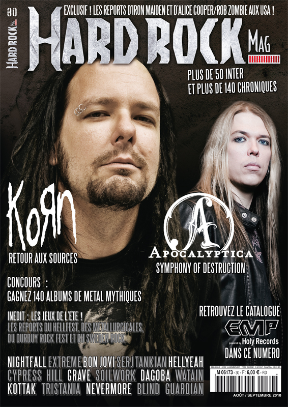Numéros > HARD ROCK MAGAZINE n°30 (août 2010)