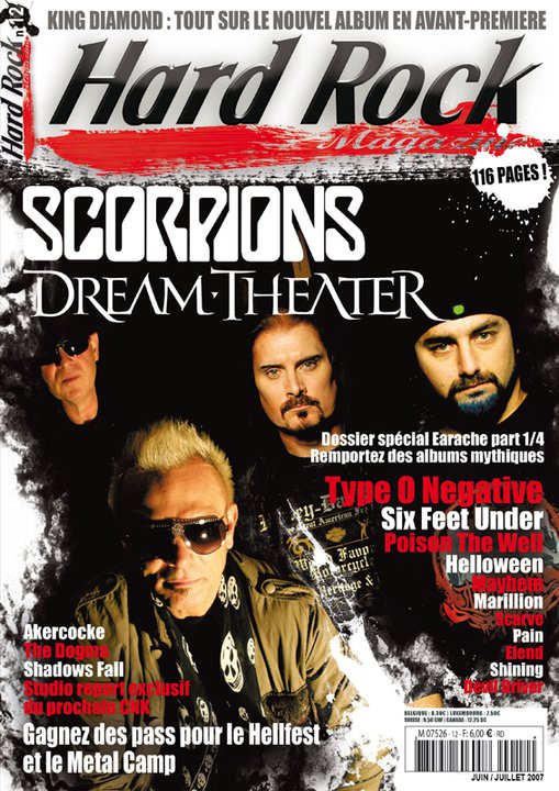 Numéros > HARD ROCK MAGAZINE n°12 (juin 2007)