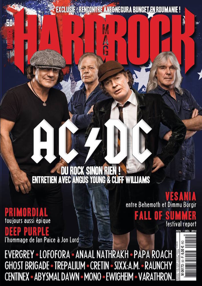Numéros > HARD ROCK MAGAZINE n°50 (nov. 2014)