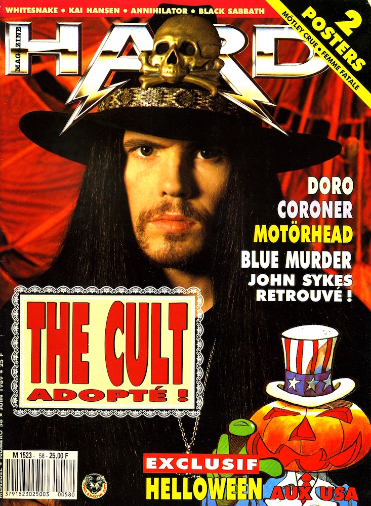 Numéros > HARD ROCK MAGAZINE n°58 (juin 1989)