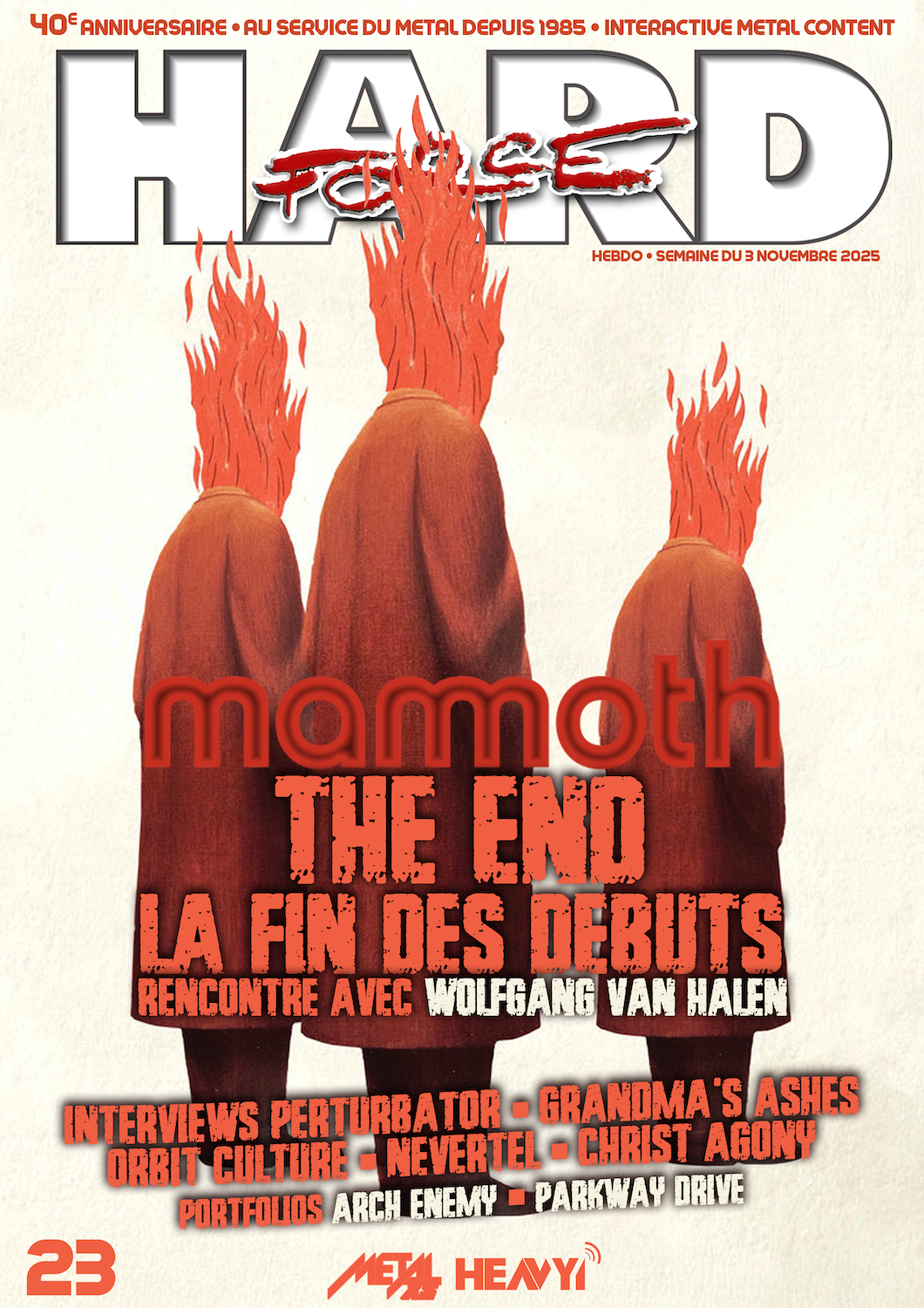 Numéros > HARD FORCE HEBDO n°23 (3 nov. 2025)