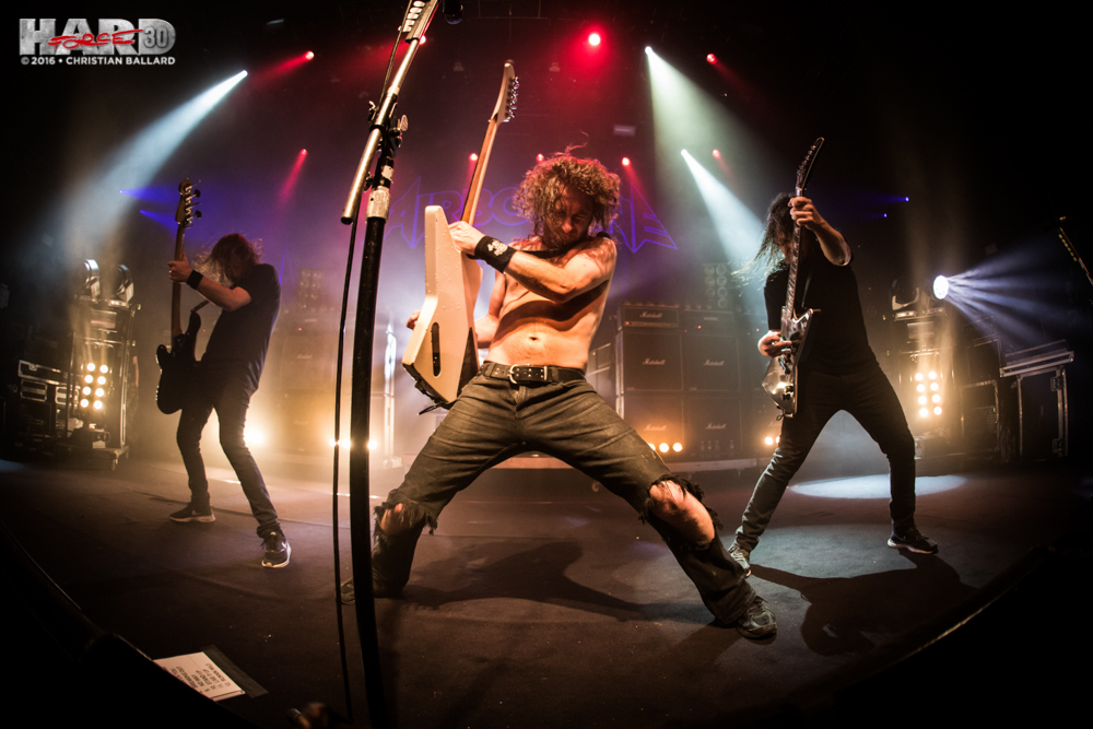 AIRBOURNE + PALACE OF THE KING + LEOGUN @ Strasbourg (La Laiterie)
