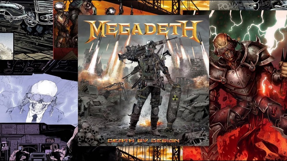 MEGADETH • "Death By Design", le comic book