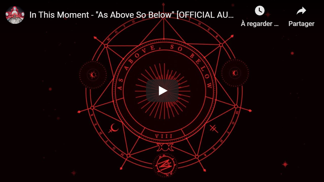 IN THIS MOMENT • "As Above So Below" (Audio)