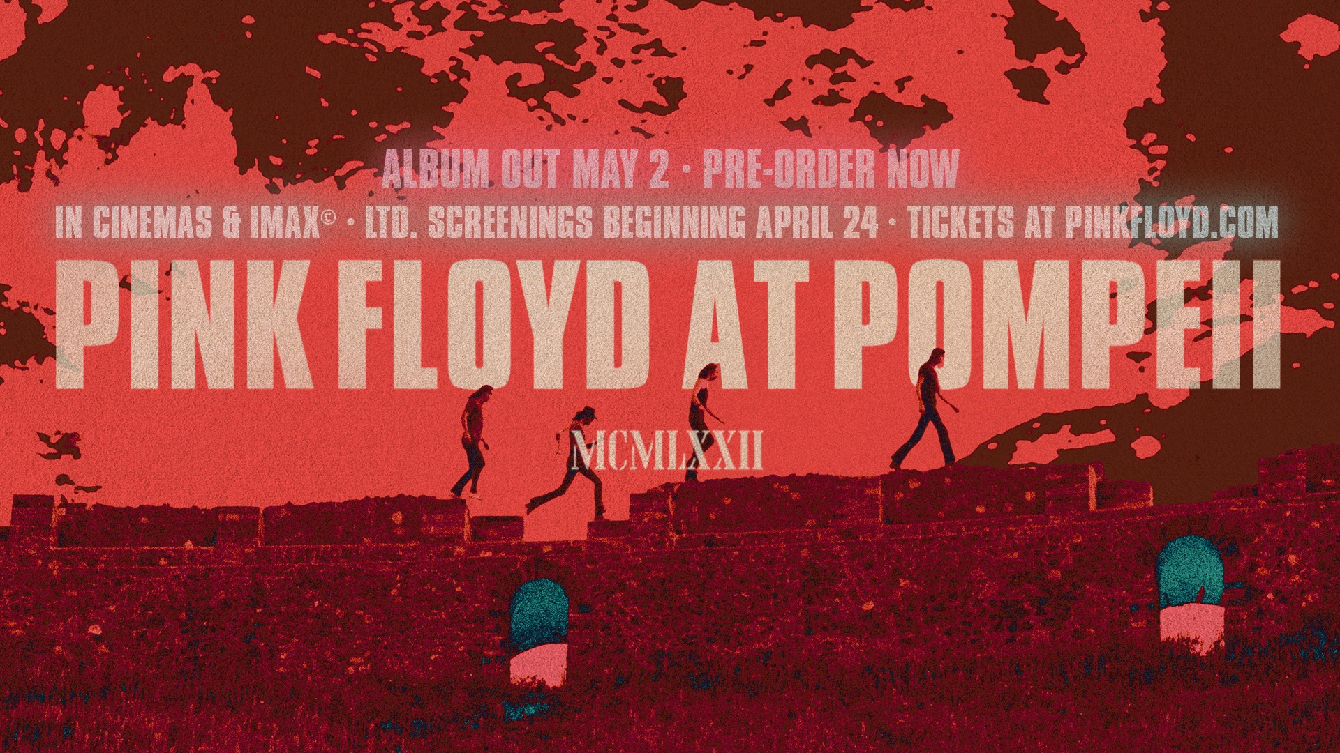 Pink Floyd at Pompeii - MCMLXXII Une version restaurée du film, en salle à partir du 24 avril